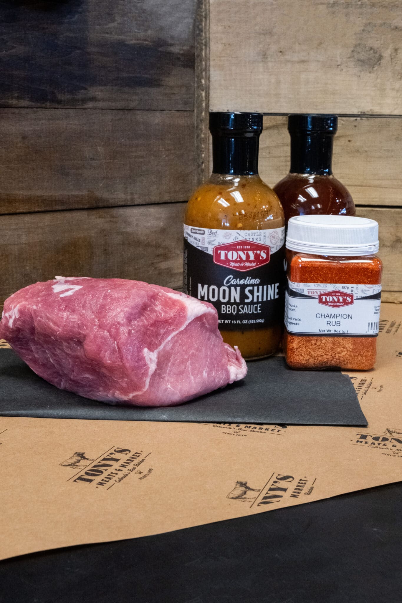 Whole Pork Ribeye - Tony's Meats & Market