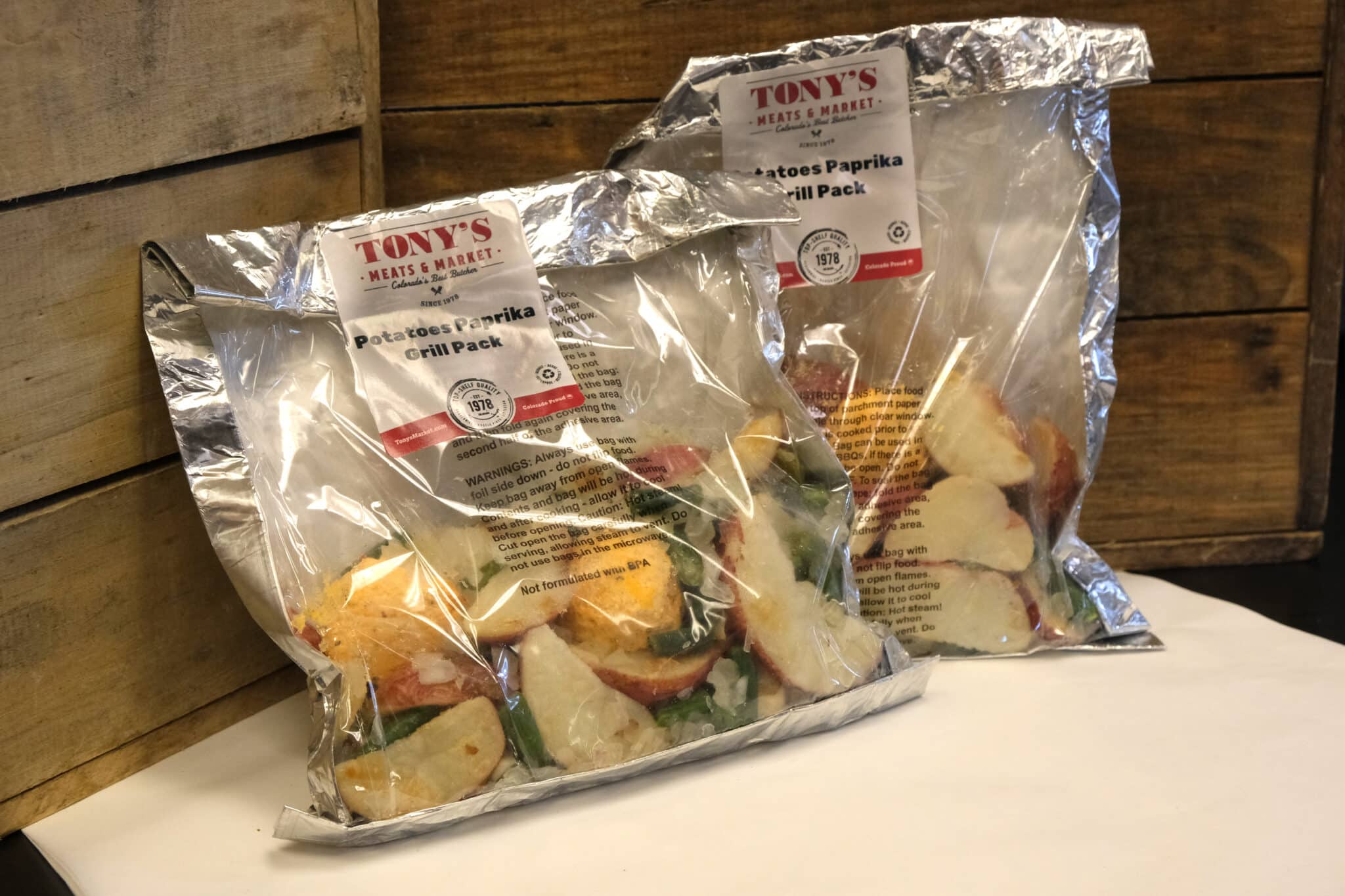 Grill Pack, Potatoes Paprika - Tony's Meats & Market