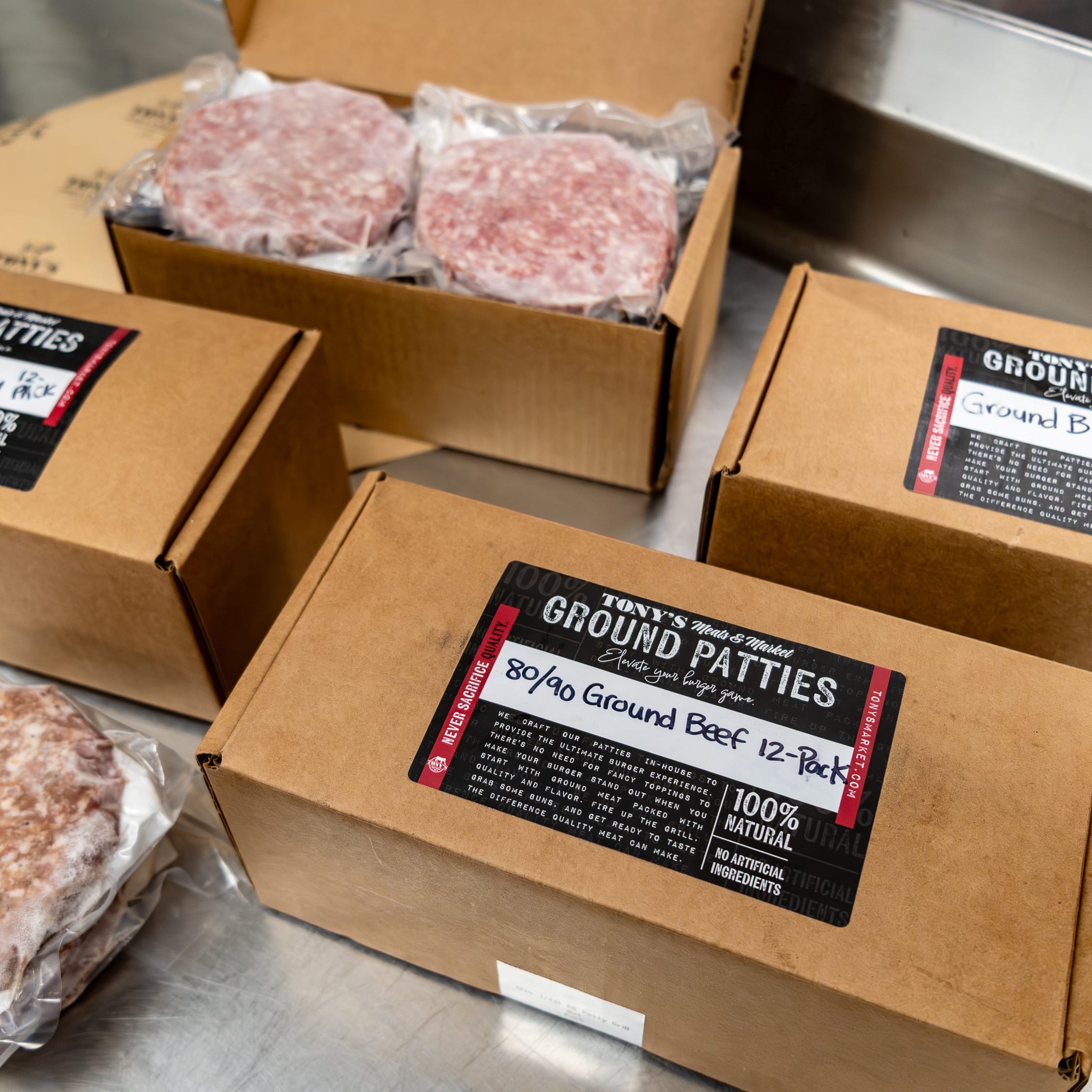 Ground Beef Patty Grill Out Pack - Tony's Meats & Market