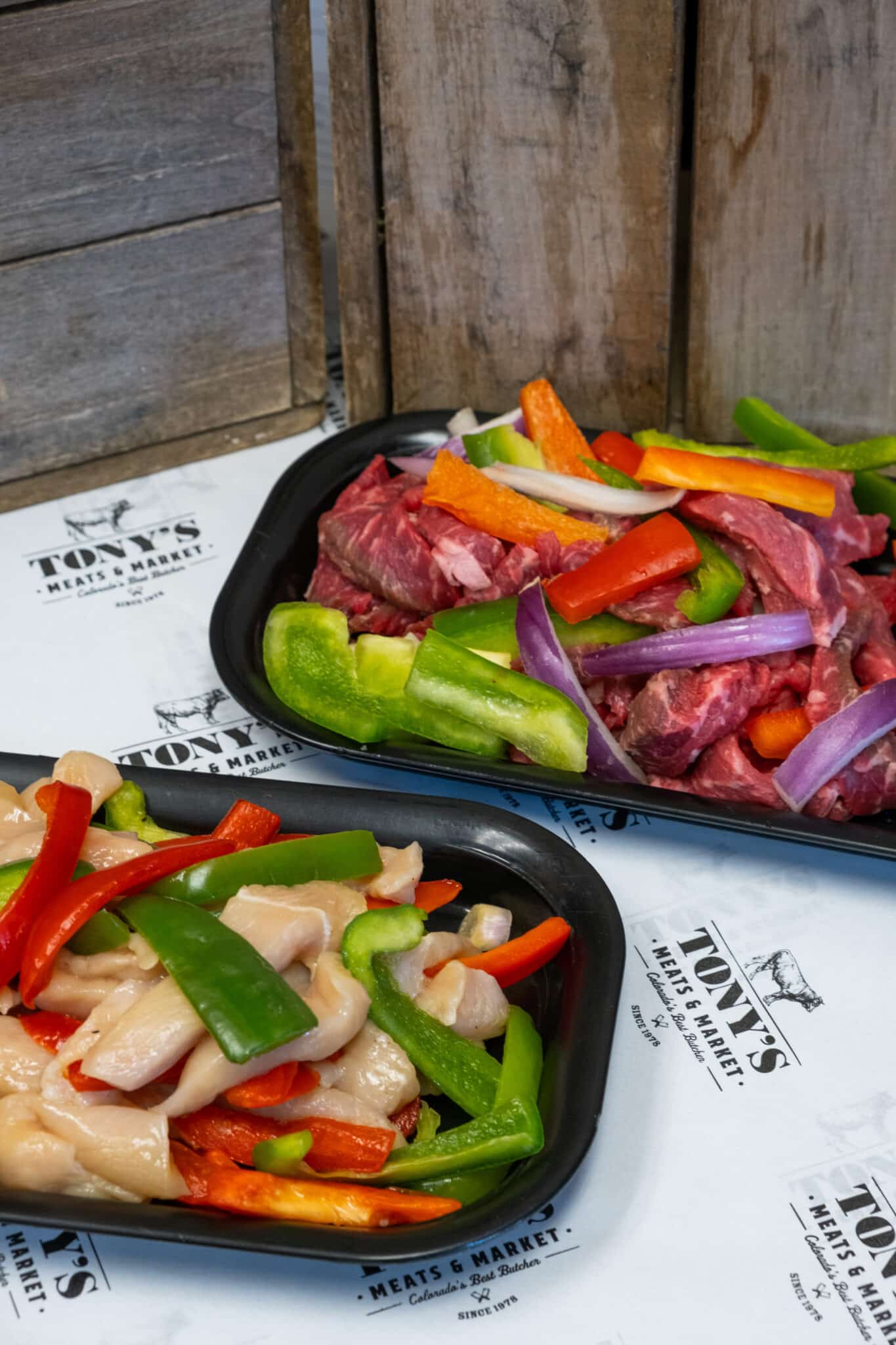 BOGO Beef and Chicken Fajitas - Tony's Meats & Market