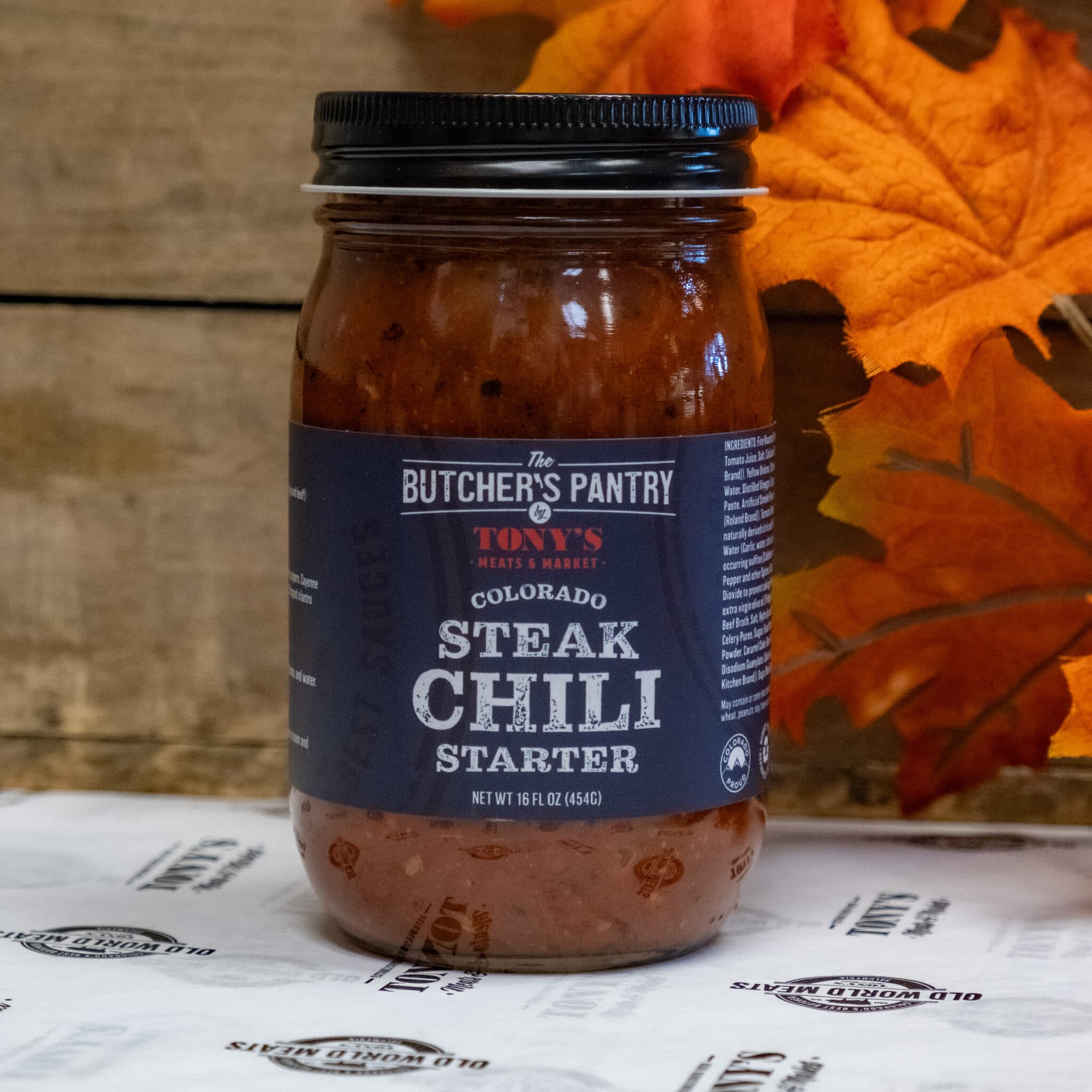 Tony's Steak Chili Starter - Tony's Meats & Market