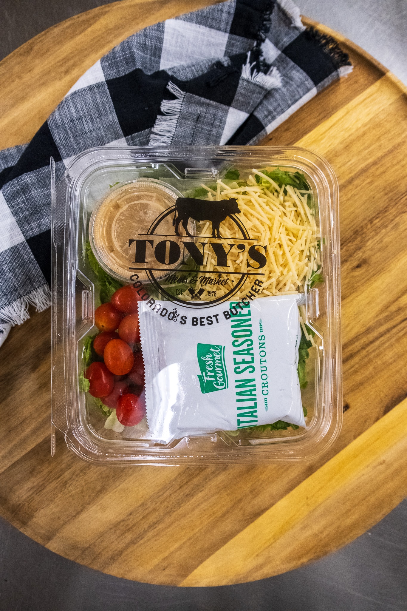 Tony's Family Size Caesar Salad - Tony's Meats & Market