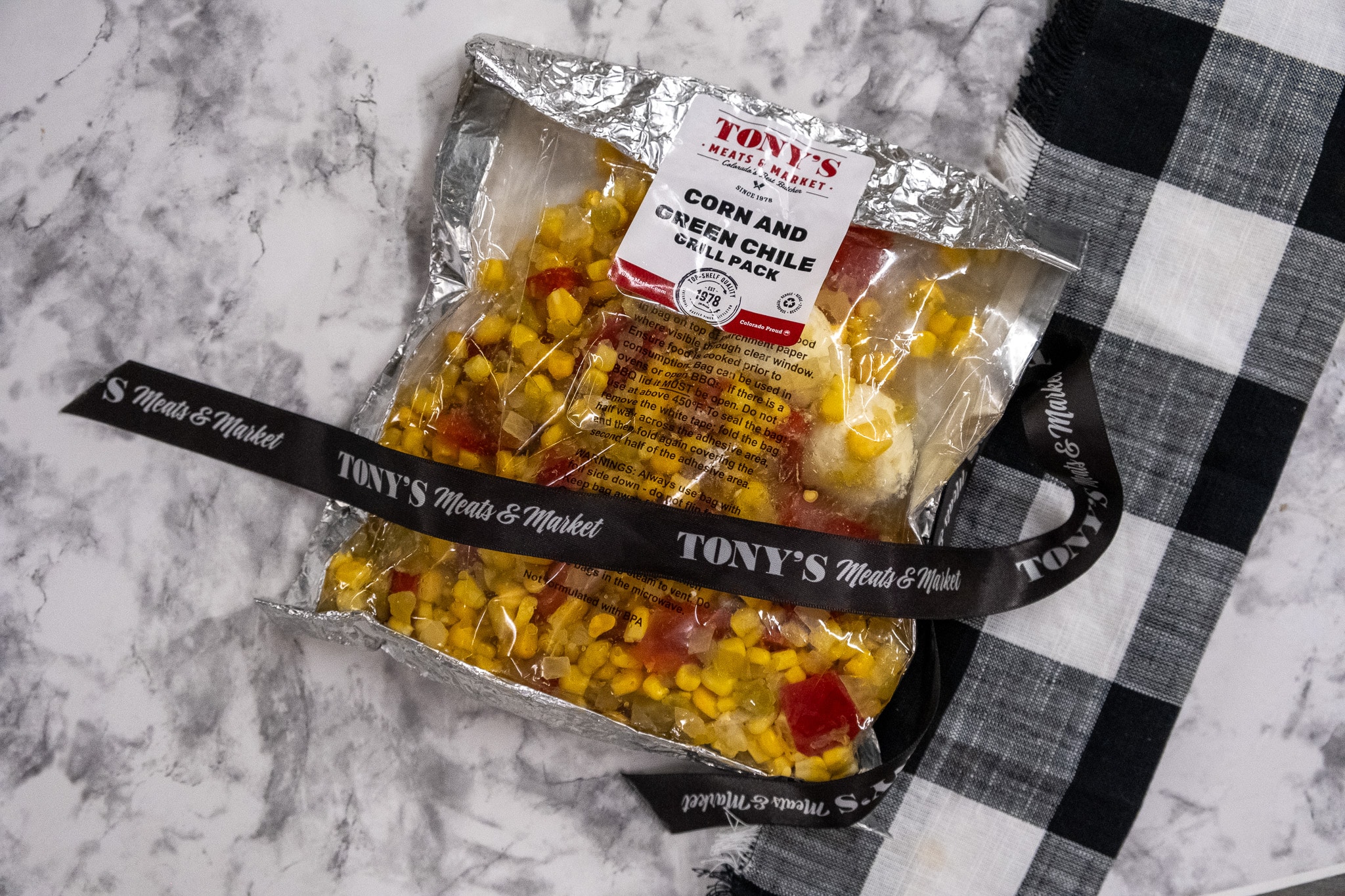 Corn and Green Chile Grill Pack - Tony's Meats & Market
