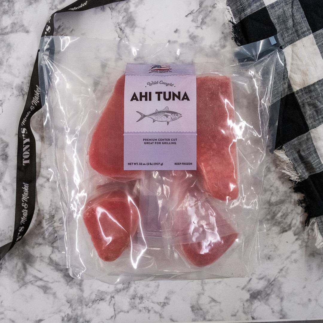 2 LB Bag Family Pack Ahi Tuna - Tony's Meats & Market