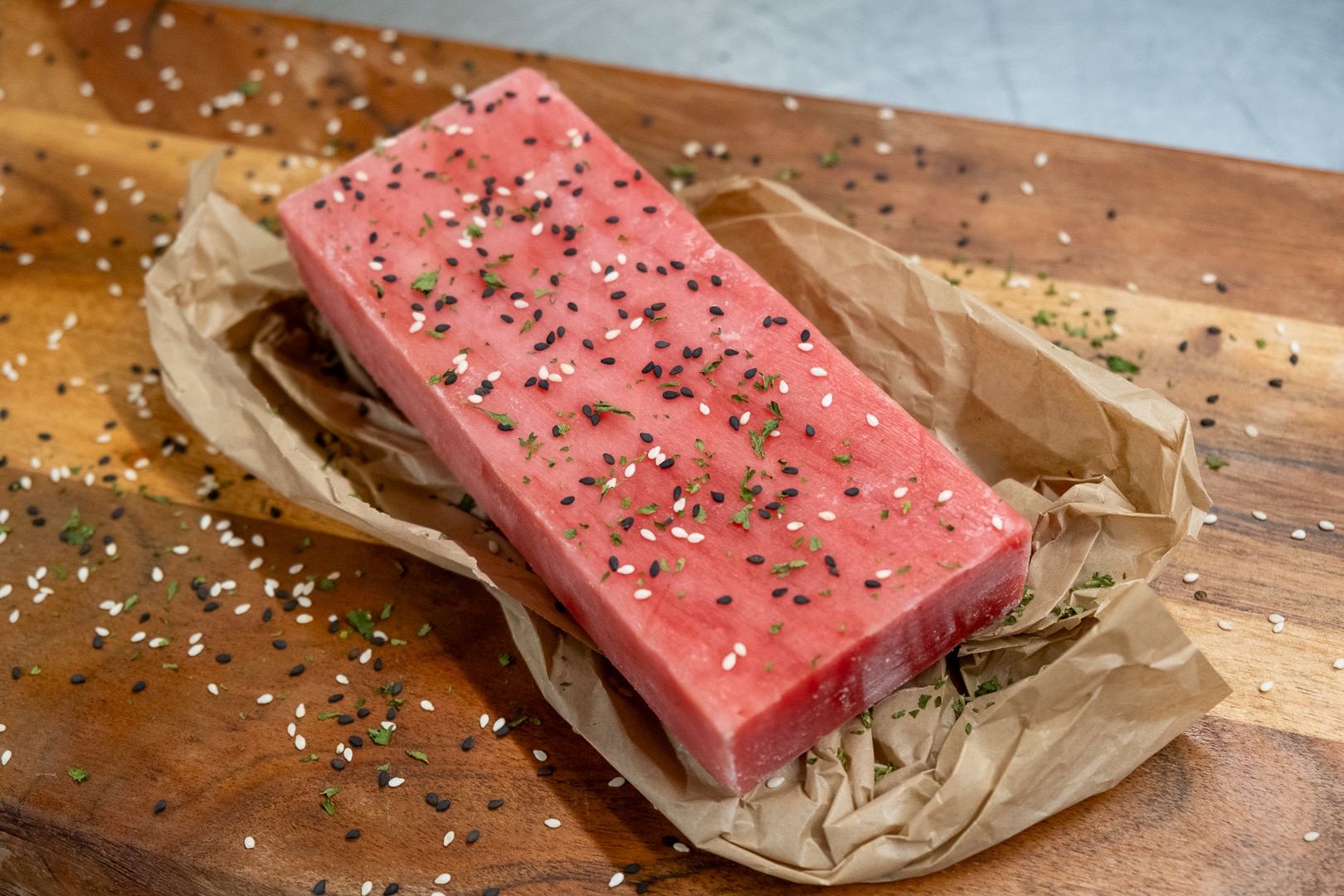 Frozen Bluefin Tuna Saku Blocks - Tony's Meats & Market