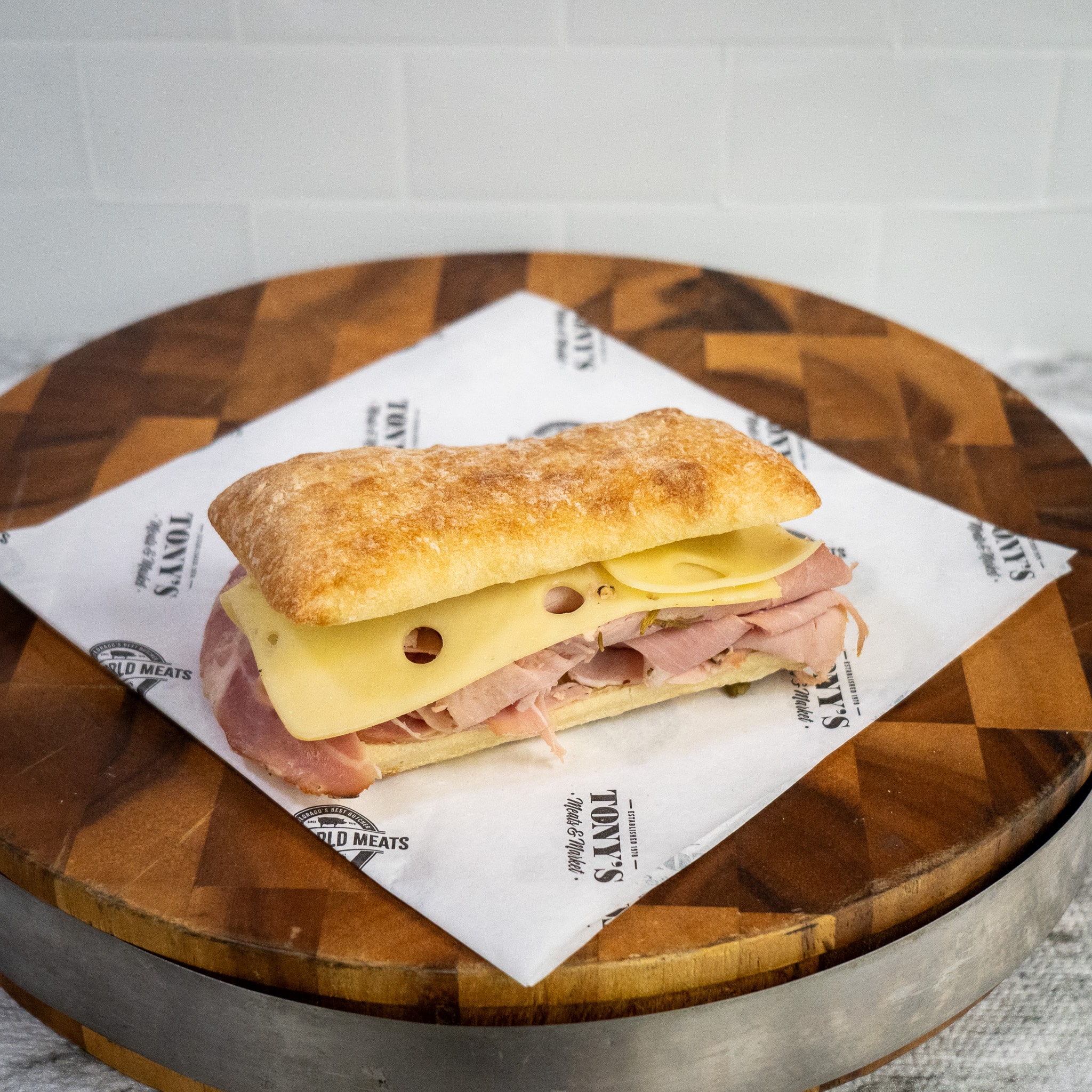 Italian Country Ham Street Sandwich - Tony's Meats & Market
