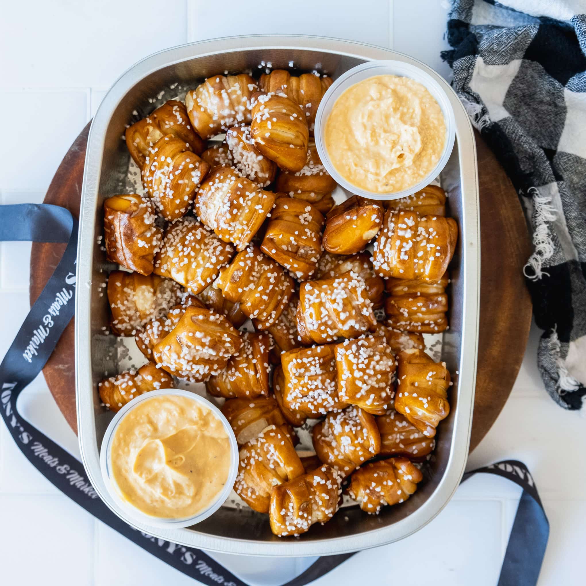 TTO Pretzel Bites & Beer Cheese - Tony's Meats & Market